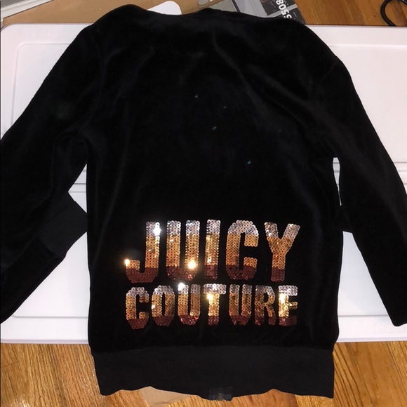 Juicy Couture | Tops | Juicy Velour Track Jacket | Poshmark